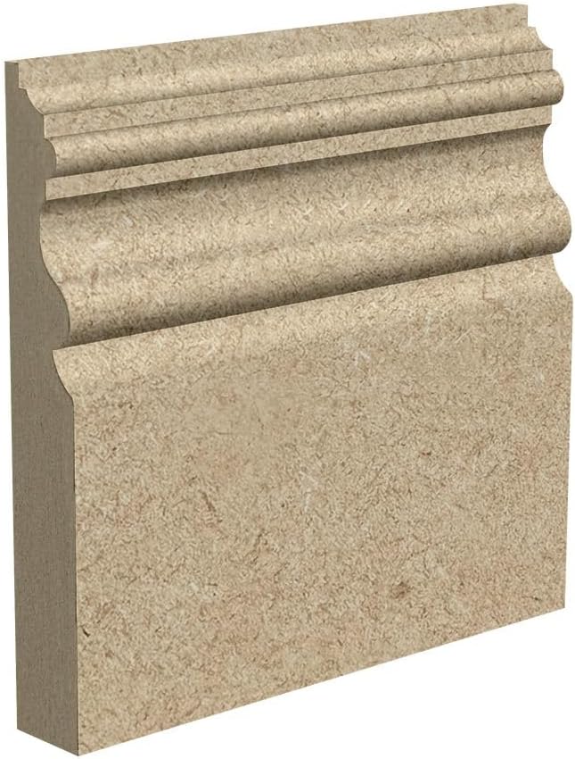 Vienna Unprimed MDF Skirting Board - Thickness: 18mm : Amazon.co.uk ...