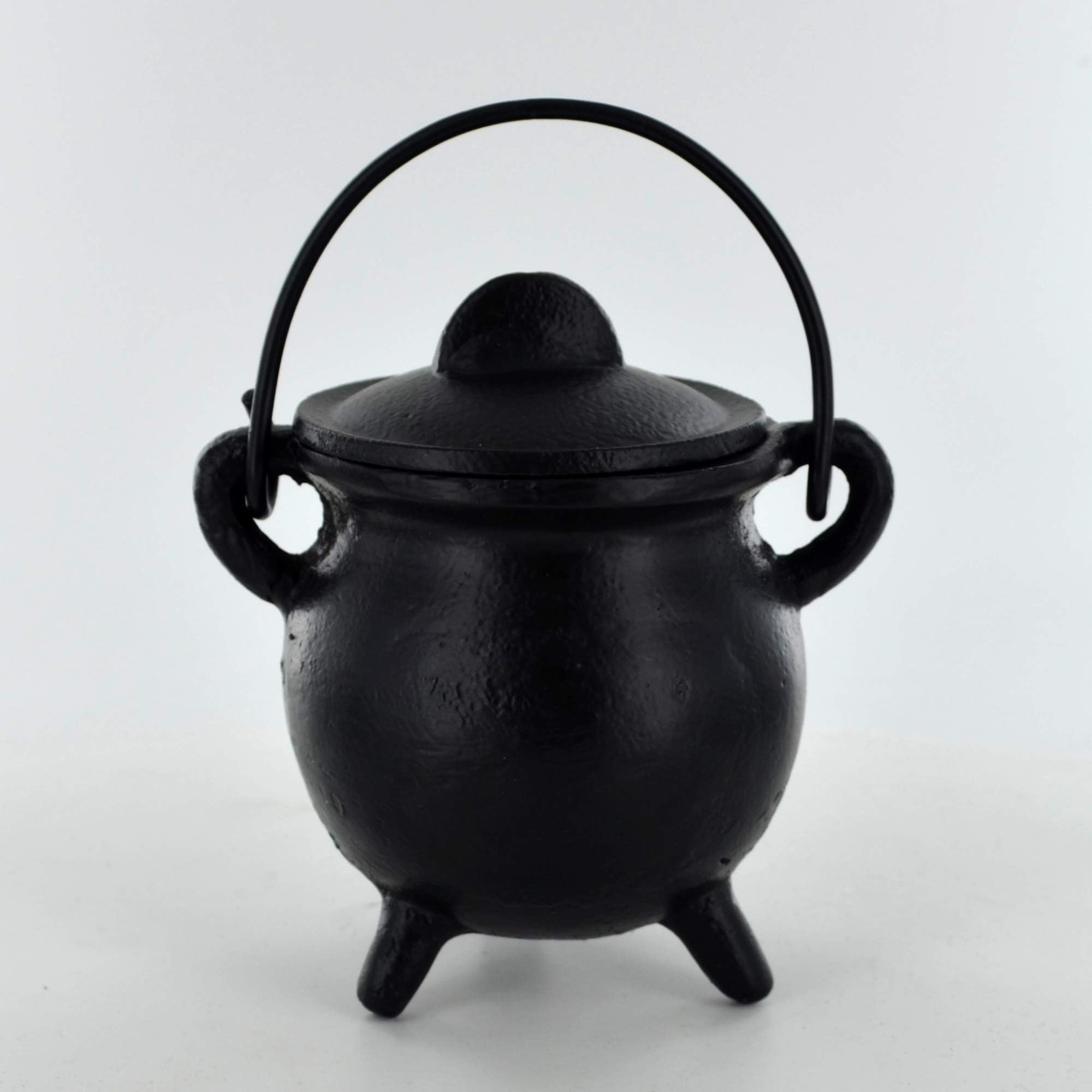 Cauldron With Pentagram H10cm Cast Iron : Amazon.co.uk: Home & Kitchen