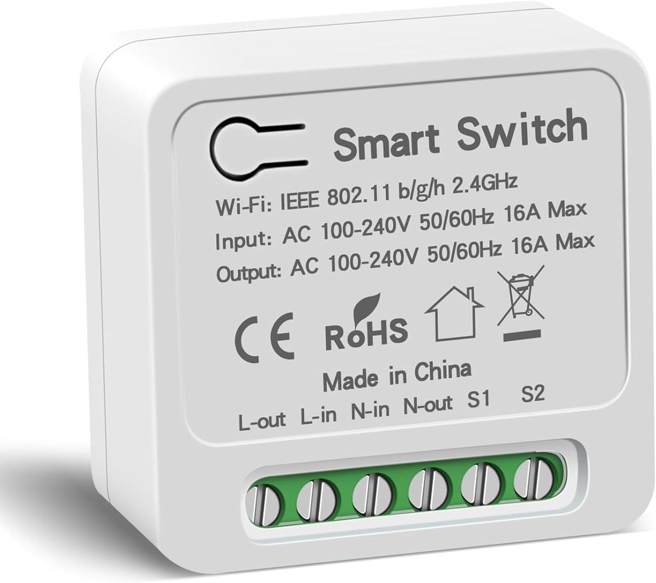 Wipro Smart Switch Module, 4 Switch Control Compatible with Alexa ...