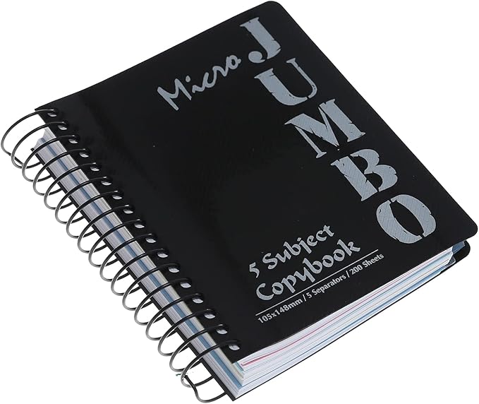 Mintra Jumbo Micro 5 Sub Notebook - Black: Buy Online at Best Price in ...