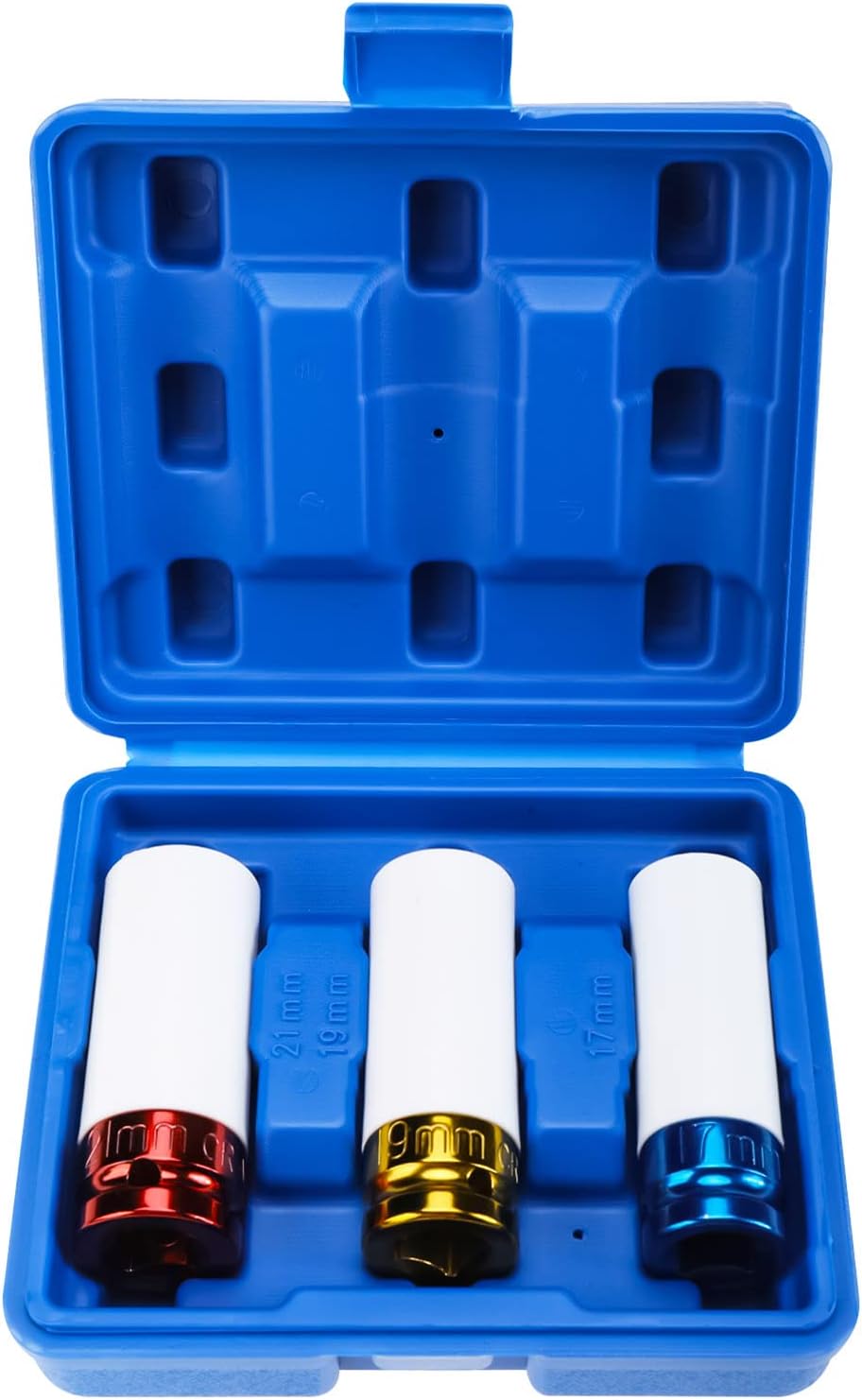 TOPWAY Alloy Wheel Impact Socket Set 3pc 1/2"Sq Drive : Amazon.co.uk ...