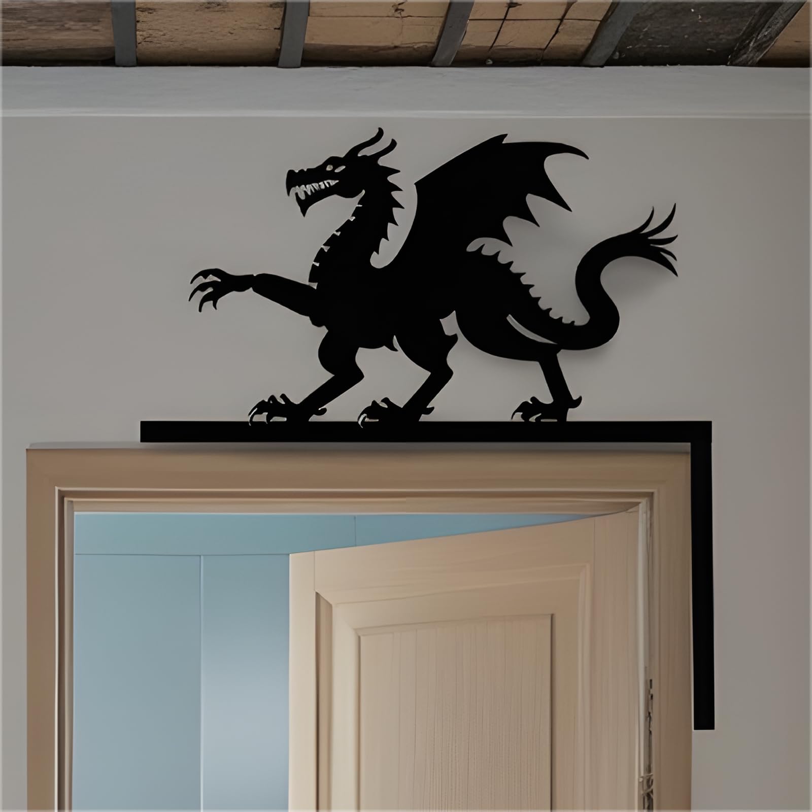 Dragon Door Decor House Furniture Red Welsh Dragon Wall Art