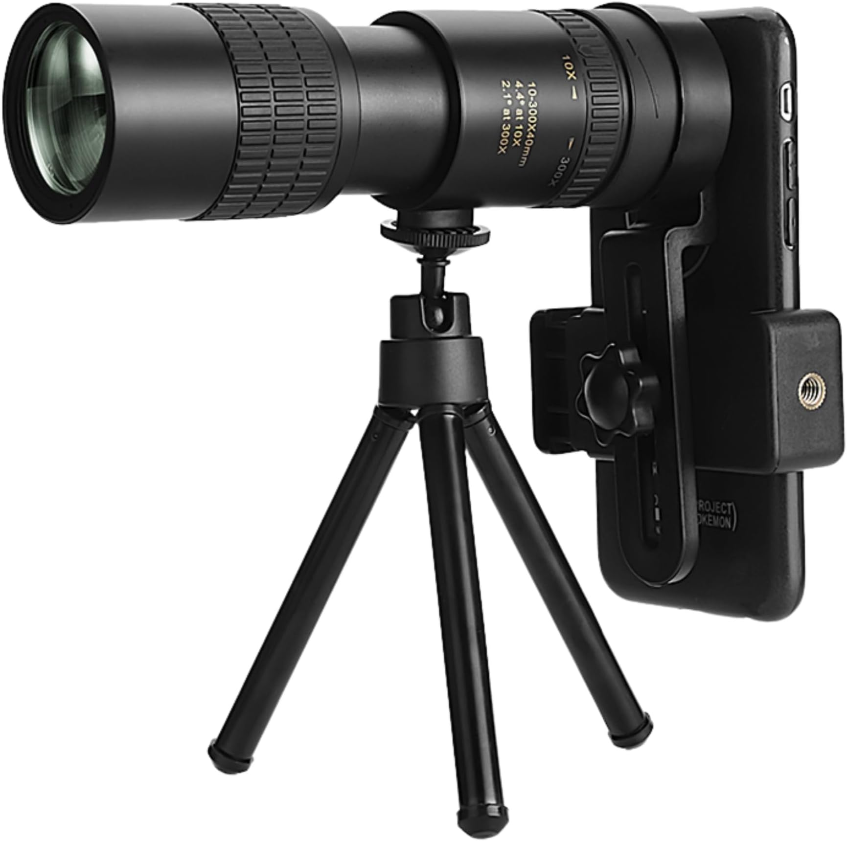 Amazon.com : Telescope 4K 10-300X40mm Telephoto Monocular, Super Zoom ...