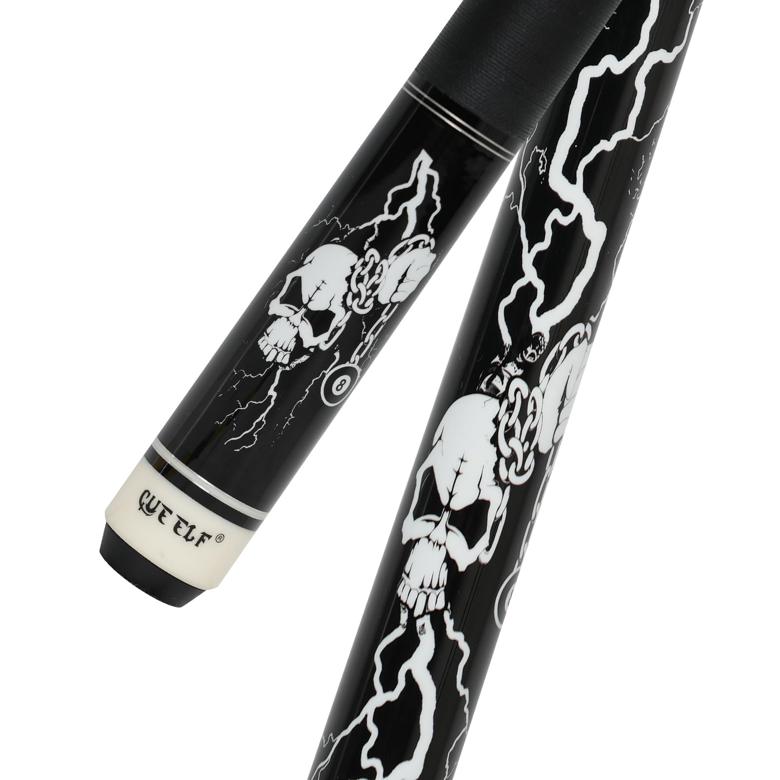Snapklik.com : Pool Cue Stick Skull Professional Pool Stick Low ...