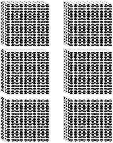 Amazon.com : 3120PCS Small Sticker Price Tags Vending Machine Labels ...