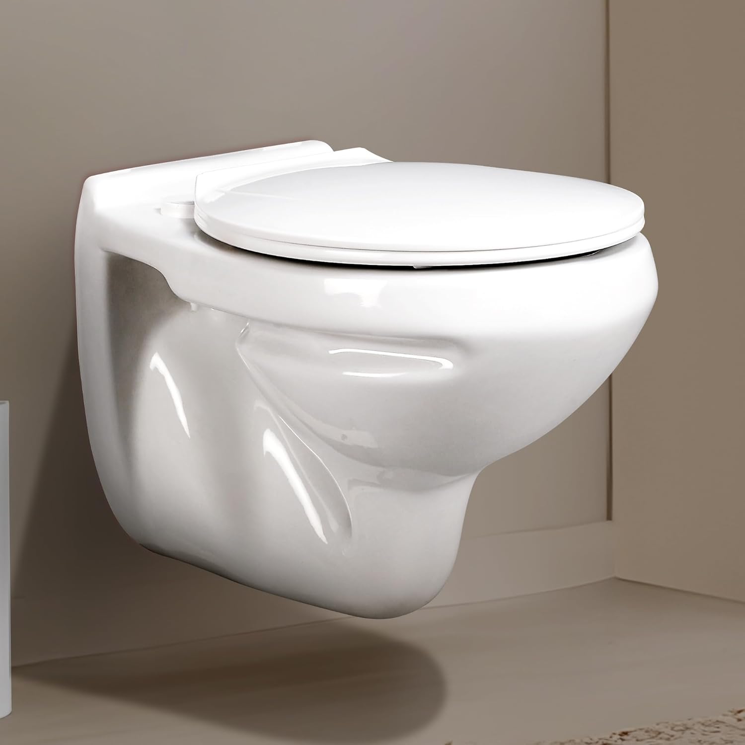 Hindware Studio Wall Hung Western Commode for Bathroom | Made of ...