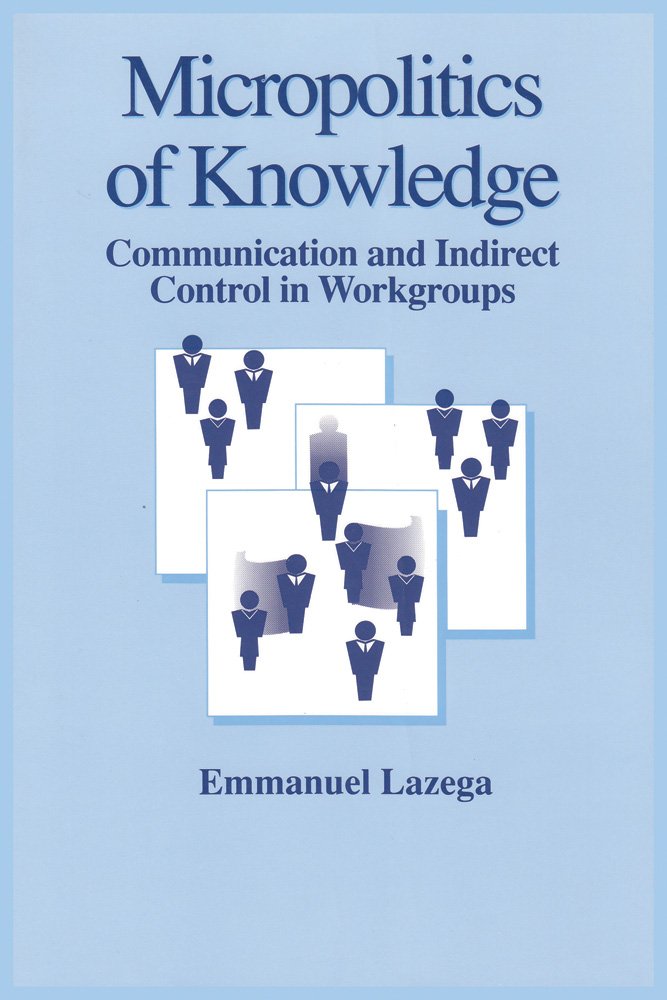 Amazon | Micropolitics of Knowledge (Communication and Social Order ...
