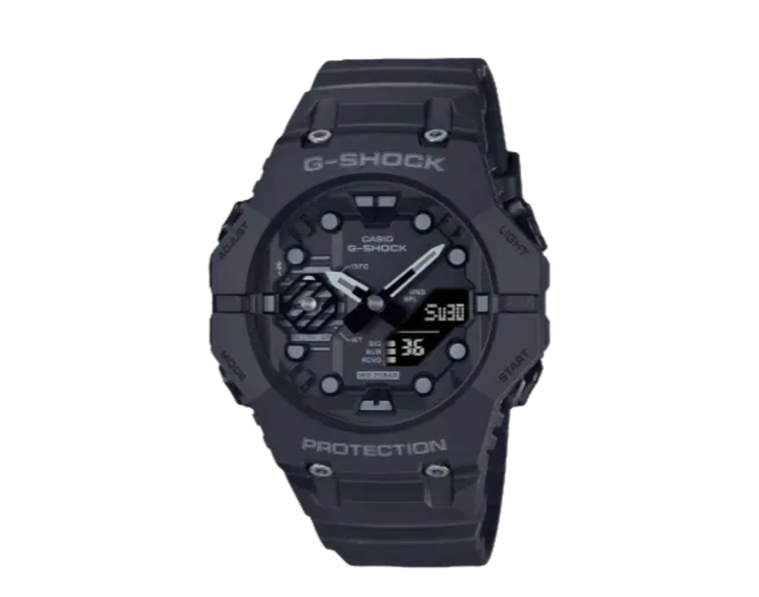 Amazon.com: G-Shock Casio Analog-Digital Bluetooth Combi Black Resin ...
