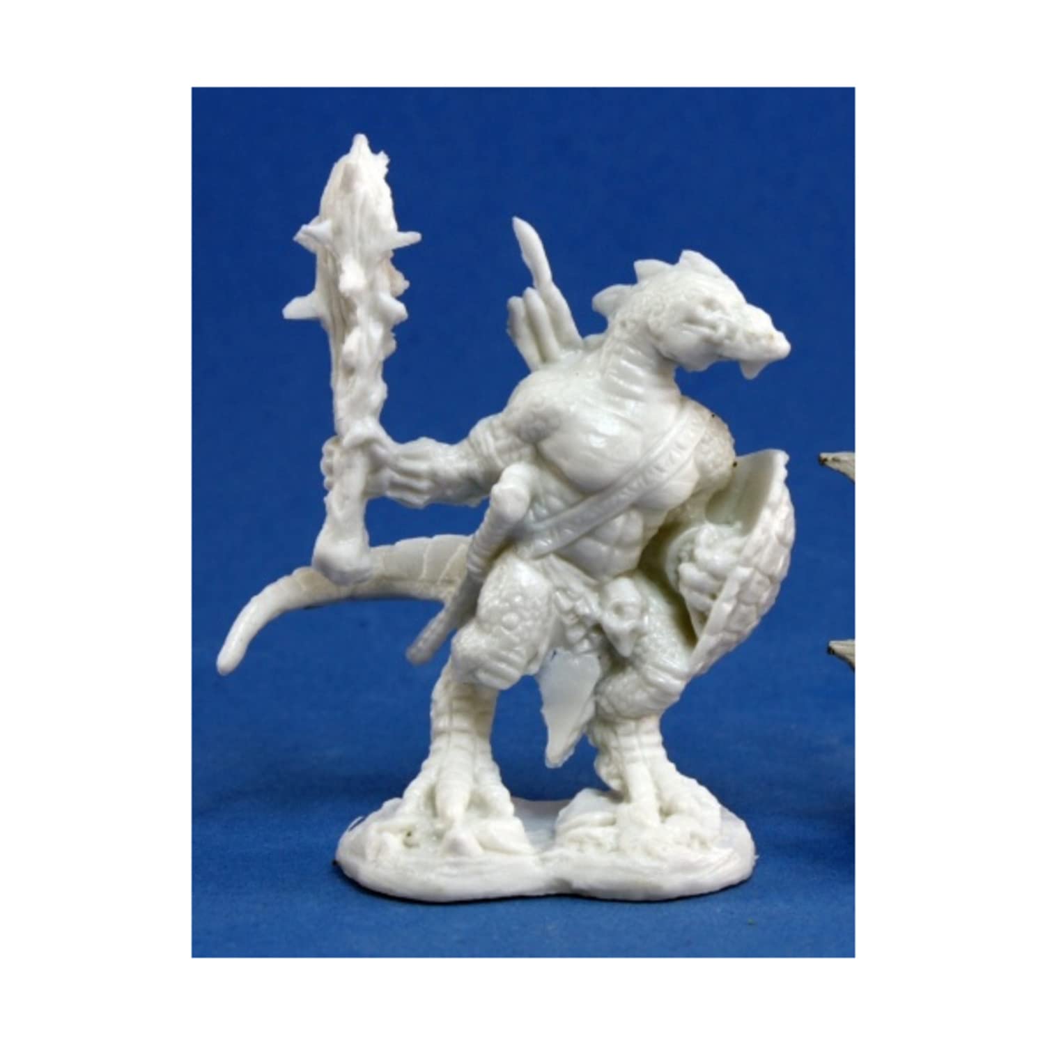 Amazon.com: REAPER Lizardman Warrior (1) Miniature : Toys & Games