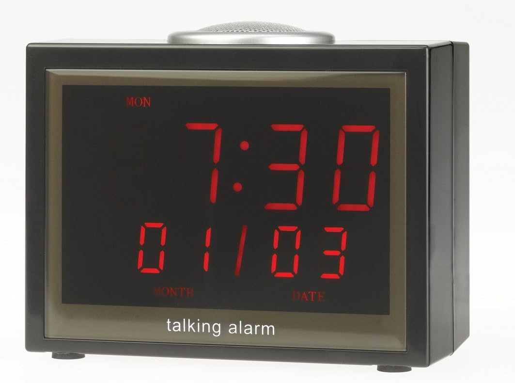 Amazon.com: Acctim Acctim Ck1379Talking Tube Led Alarm Clock : Home ...