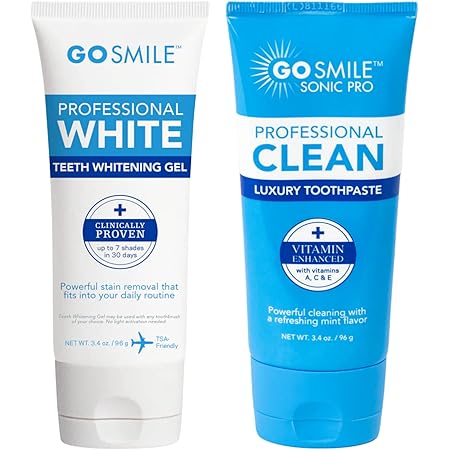 Amazon.com : GO SMILE Professional Clean Luxury Whitening Toothpaste ...