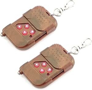 Amazon.com: 2Pcs 4-Channel Cloning Remote Control Key Fob for Car ...