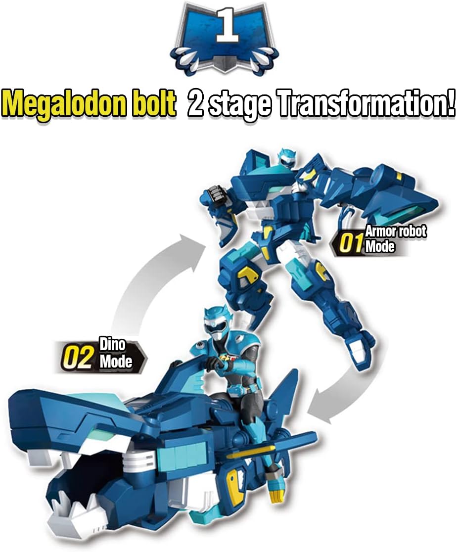 Miniforce Megalodon Bolt Armorbot Transformation Toy Australia | Ubuy