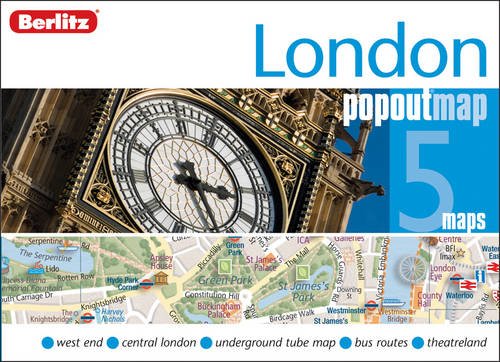 London Berlitz PopOut Map (Double Map) (Berlitz PopOut Maps): Berlitz ...