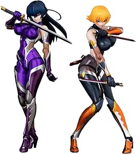 Amazon.com: MABAIUDE 2PCS Igawa Asagi Action Figure Japanese Game ...