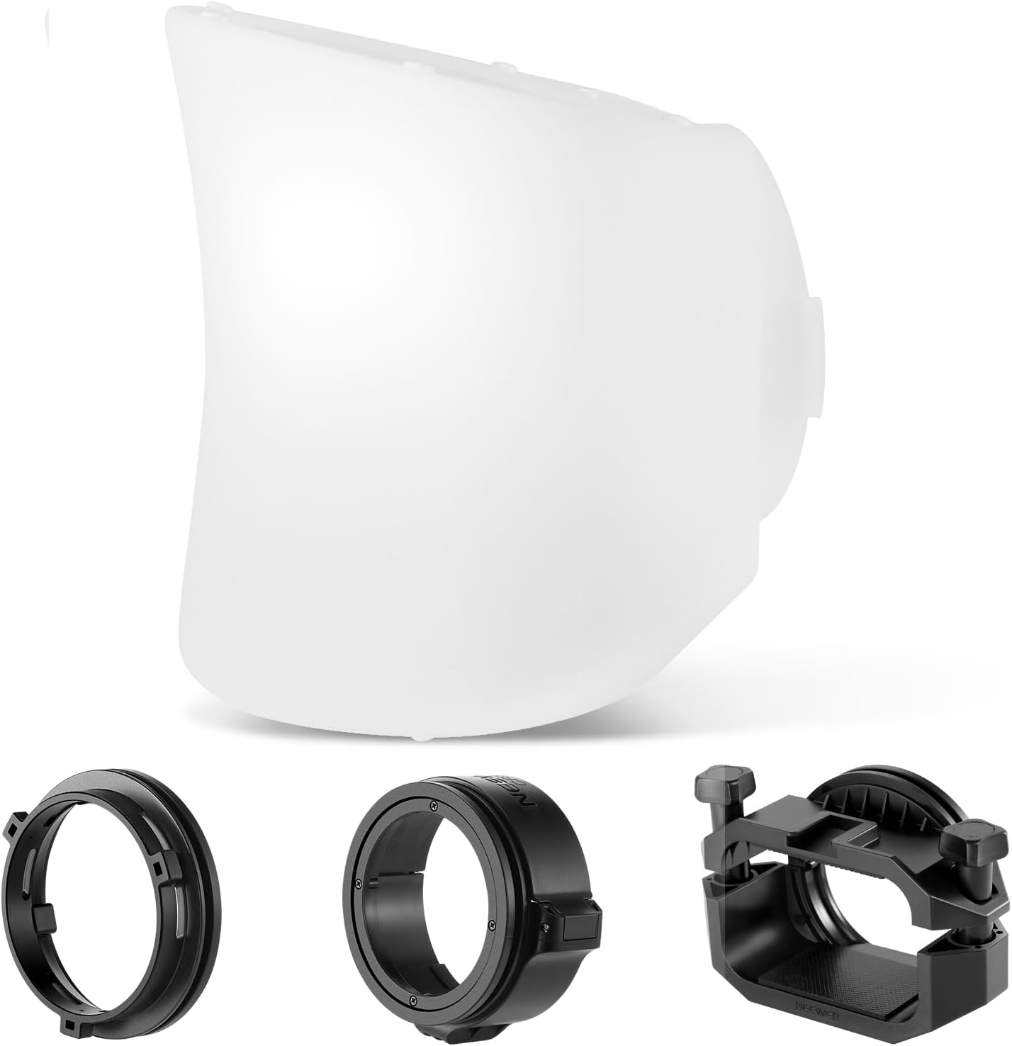 Amazon.com : Neewer CRS6 Softbox Diffusion Dome with 3 Adapter Rings ...