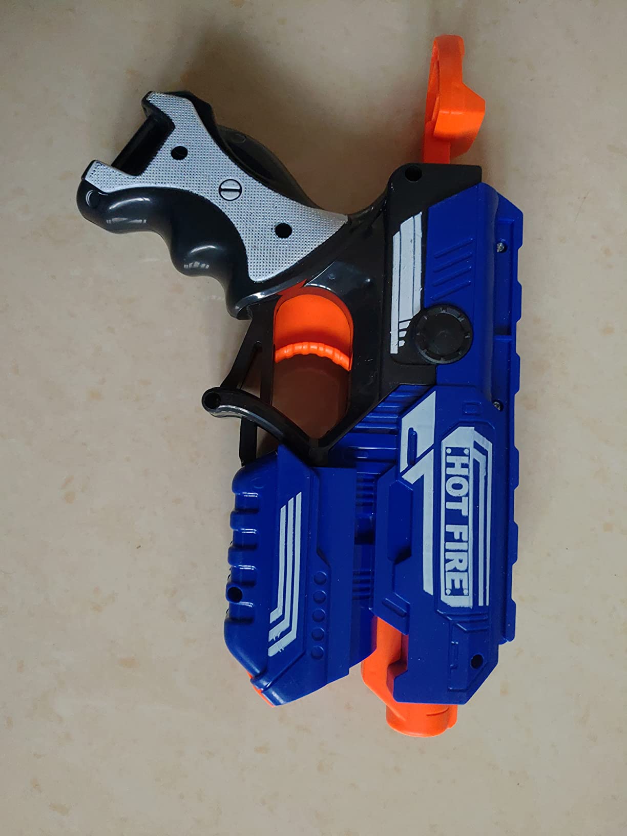 NHR Double-Barreled Shotgun Toy Gun for Kids with 10 Foam Bullets ...