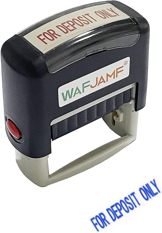 Amazon.com : for Deposit ONLY Stamp self Inking Stamp,Stamps Deposit ...