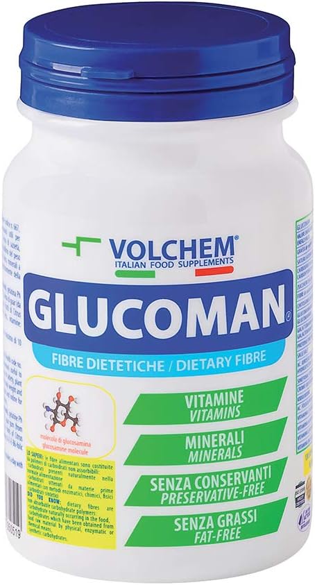 Volchem Glucoman, Integratore Alimentare Bruciagrassi e Stimolante ...