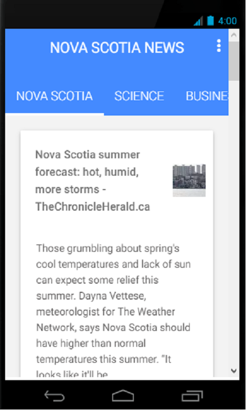 Nova Scotia News - App on Amazon Appstore