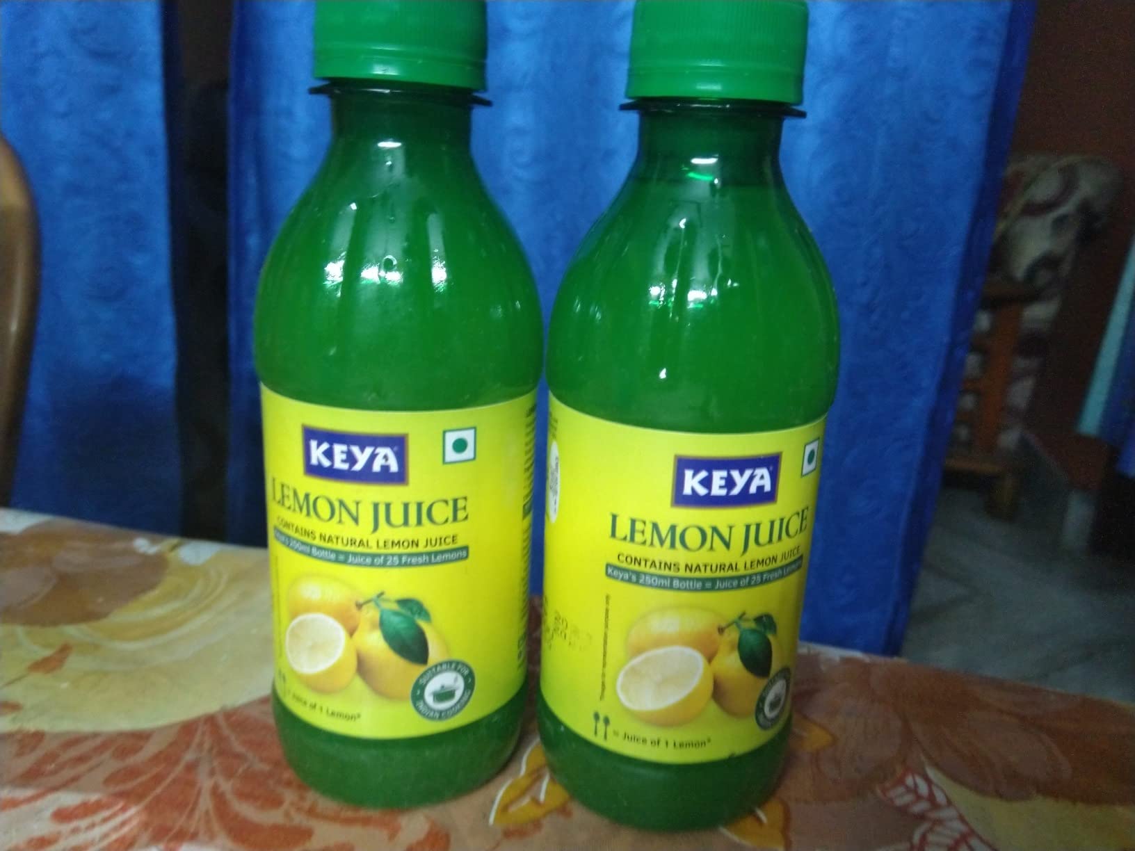 Keya Lemon Juice Concentrate 250 ml, Pack of 2 : Amazon.in: Grocery ...
