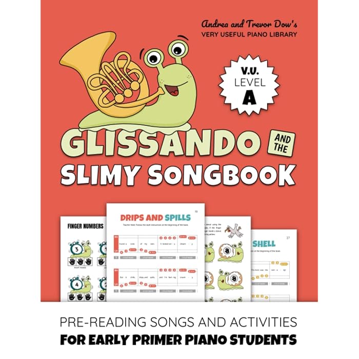 Buy Glissando and the Slimy Songbook, V. U. Level A: Pre-Reading Songs ...