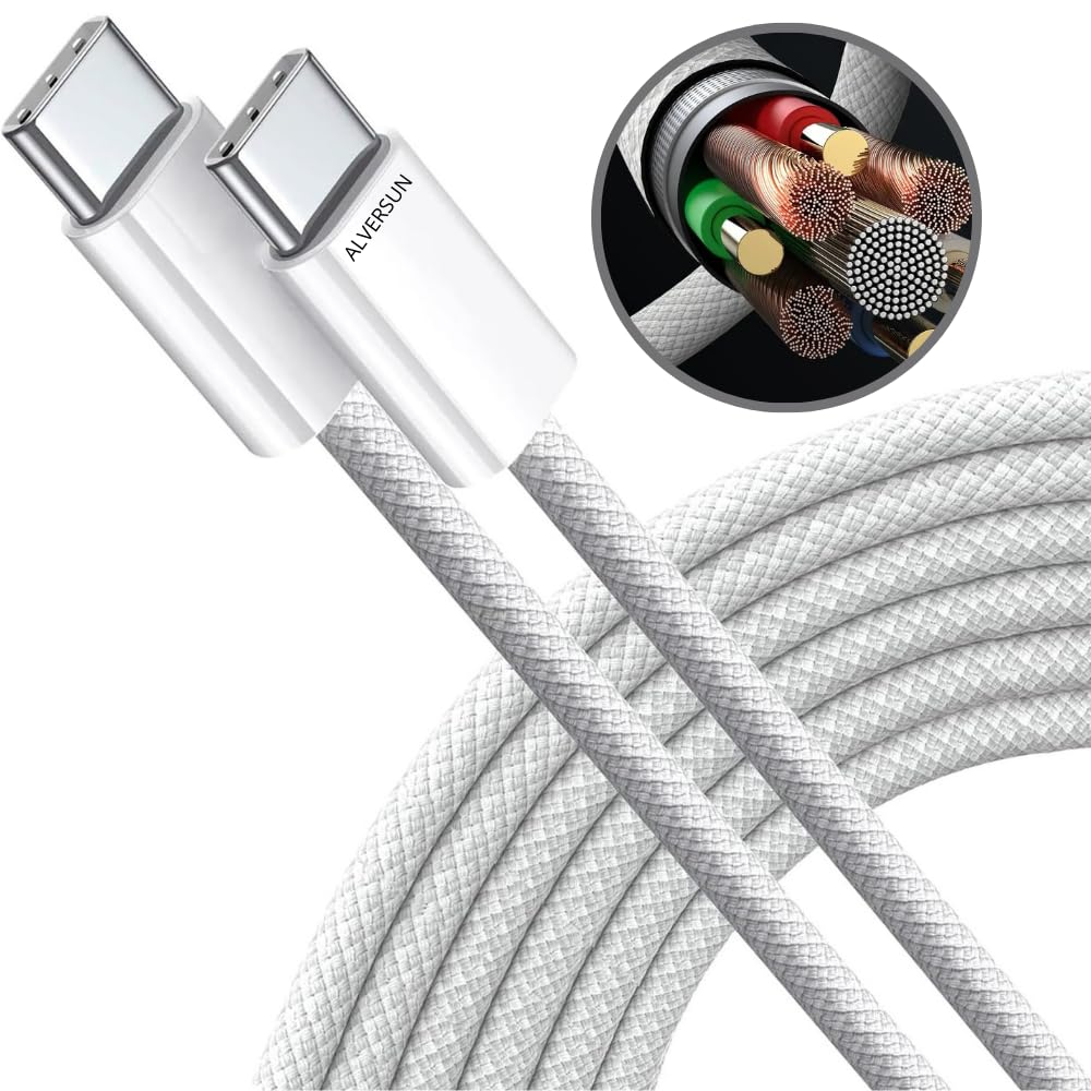 Cabo USB-C Turbo 60W de 2 Metros Trançado Ultra Rápido USB-C ...