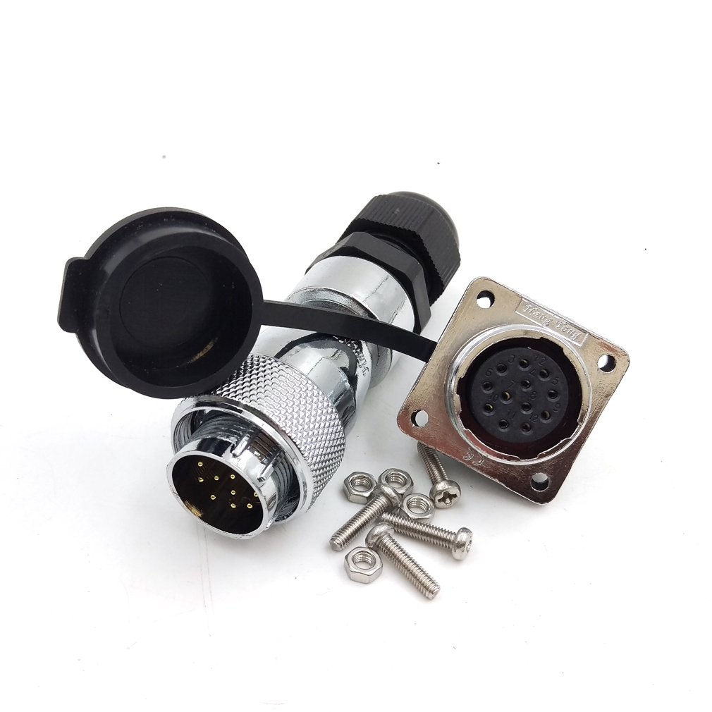 Snapklik.com : FORTTAR WF20 2 3 4 5 6 7 8 9 10 12 Pin Waterproof ...