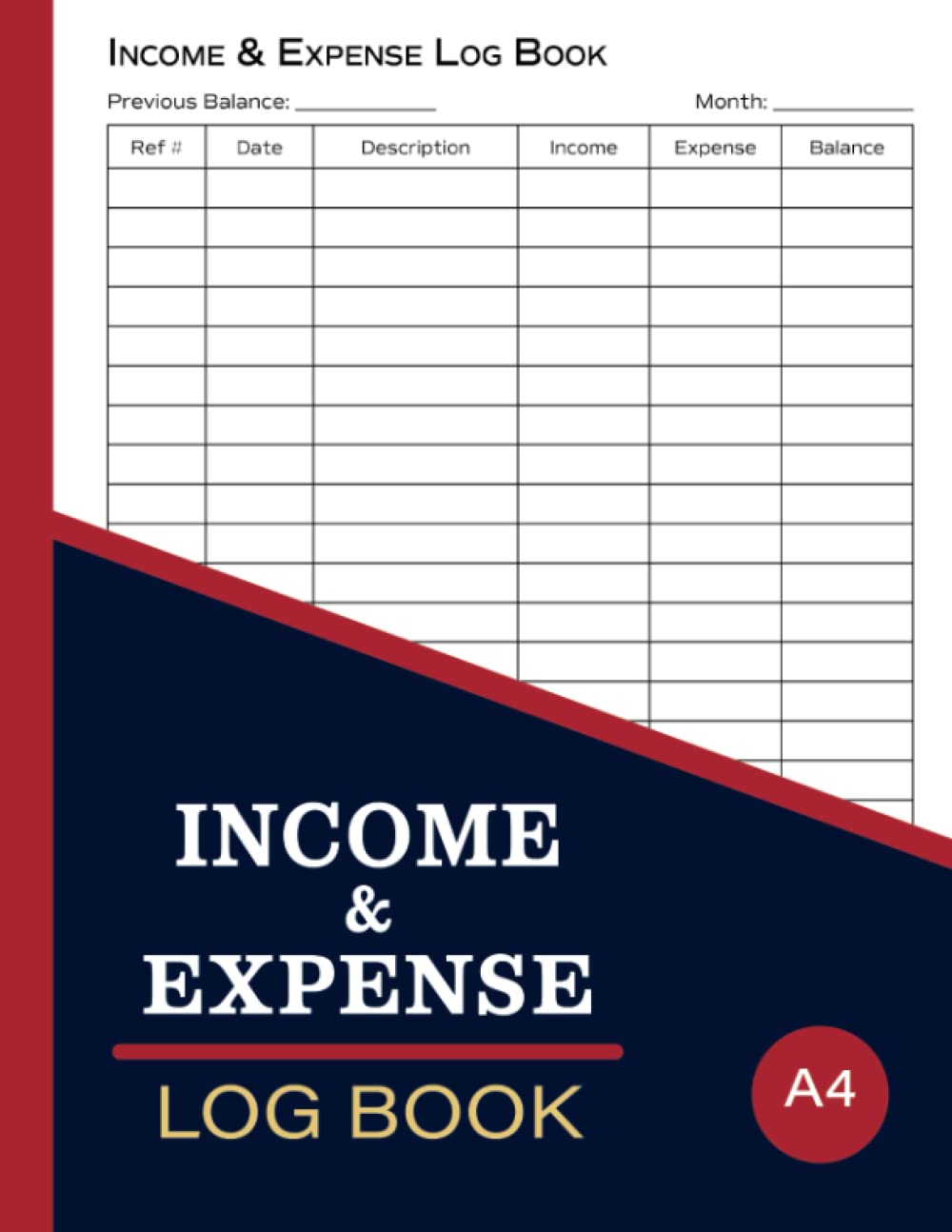 Amazon.com: Income And Expense Log Book: Daily & Monthly Income Expense ...