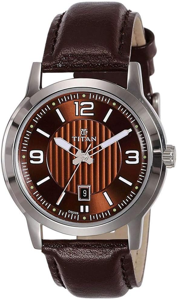 Titan Titan Neo Analog Brown Dial Men's Watch NM1730SL03/NN1730SL03 ...