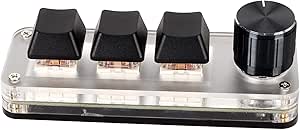 USB Mini Key Keypad, DIY Programmable Keyboard with Custom Knob ...