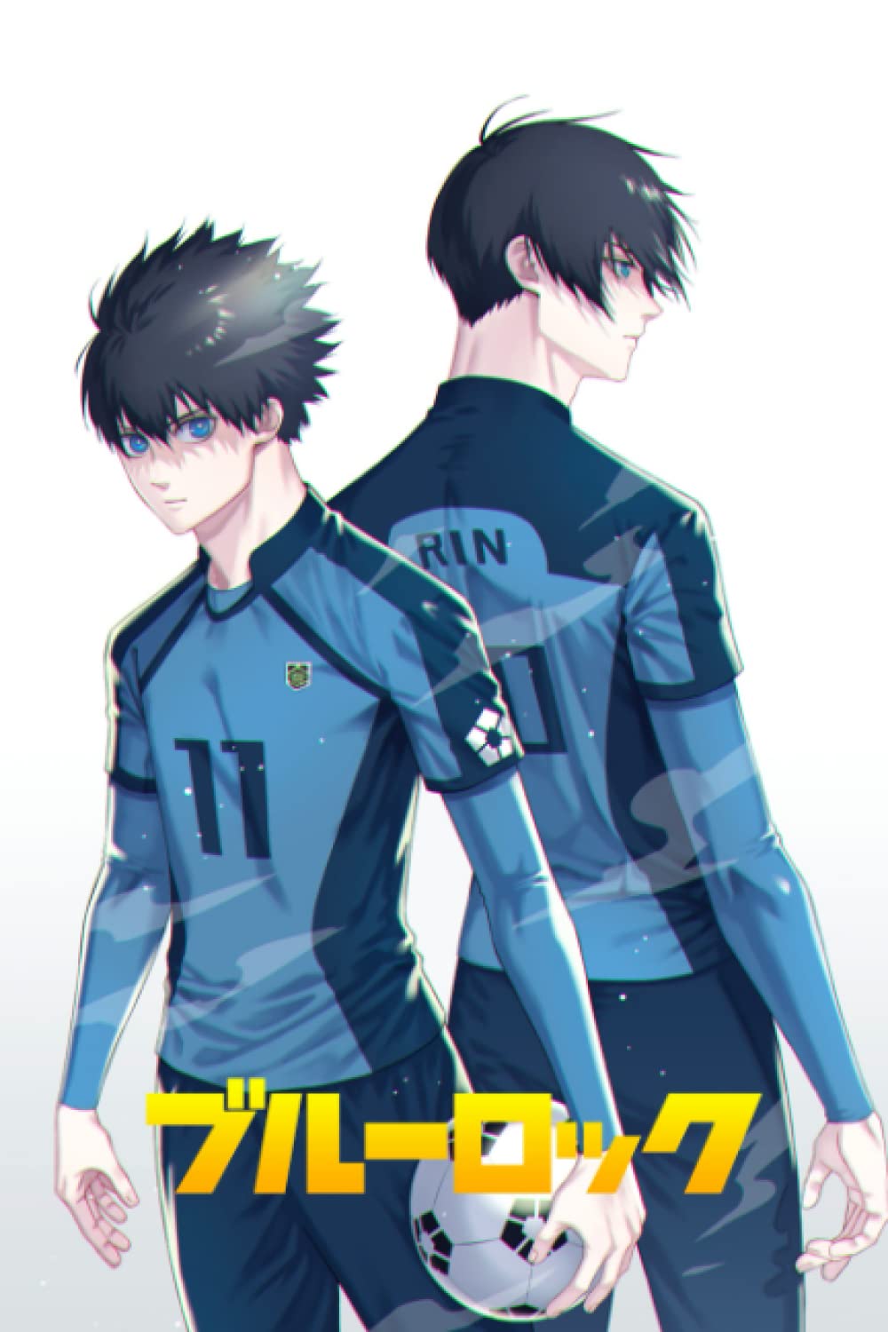 Notebook Blue Lock Notebook Isagi And Rin Blue Lock Notebook ...