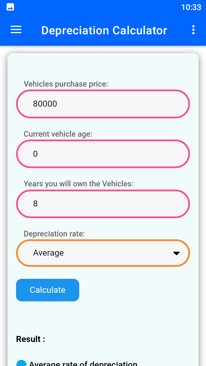 Car Calculator:Amazon.com:Appstore for Android