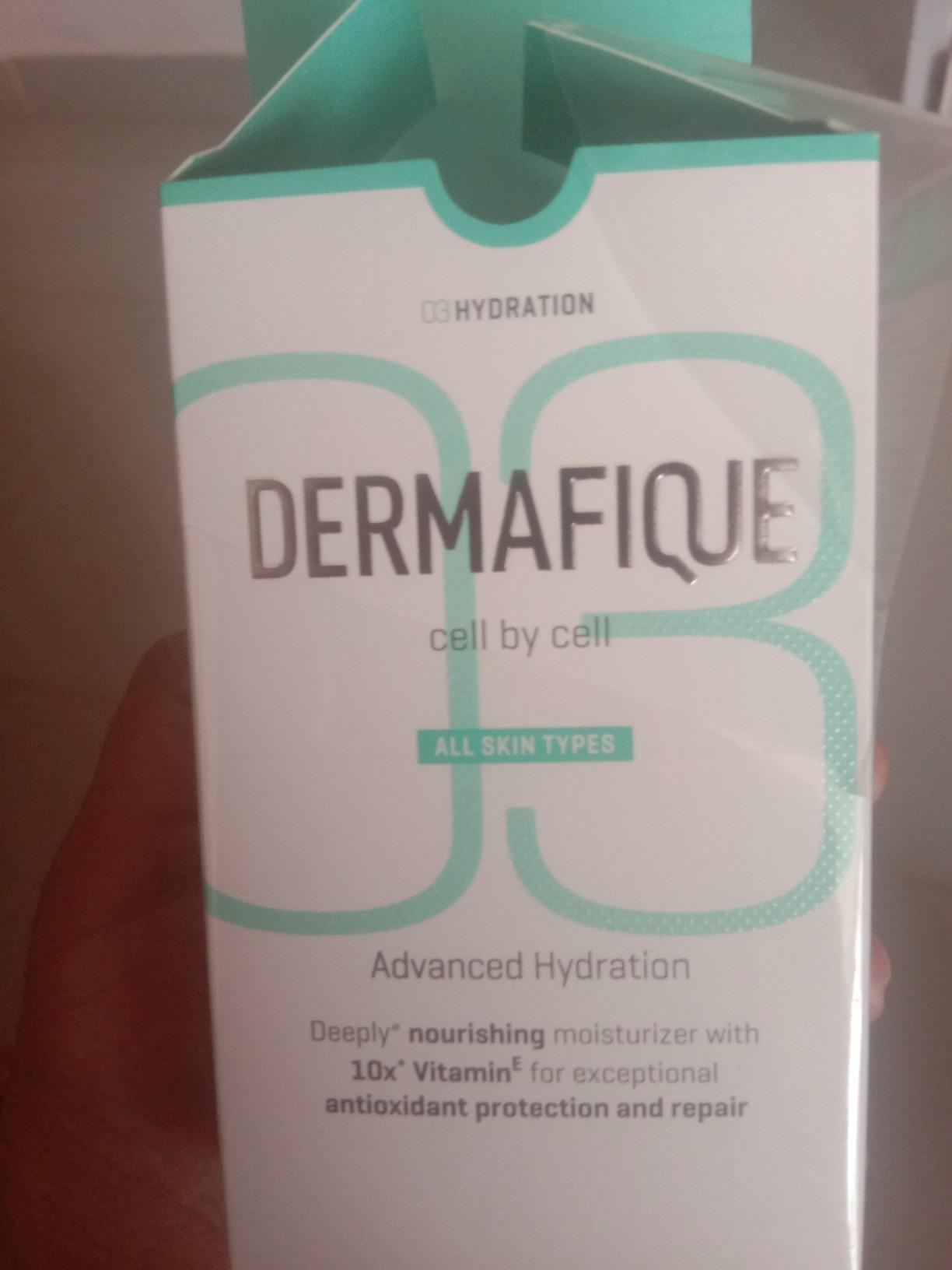 Dermafique Advanced Hydration Day Cream – 50g, with 10x Vitamin E ...