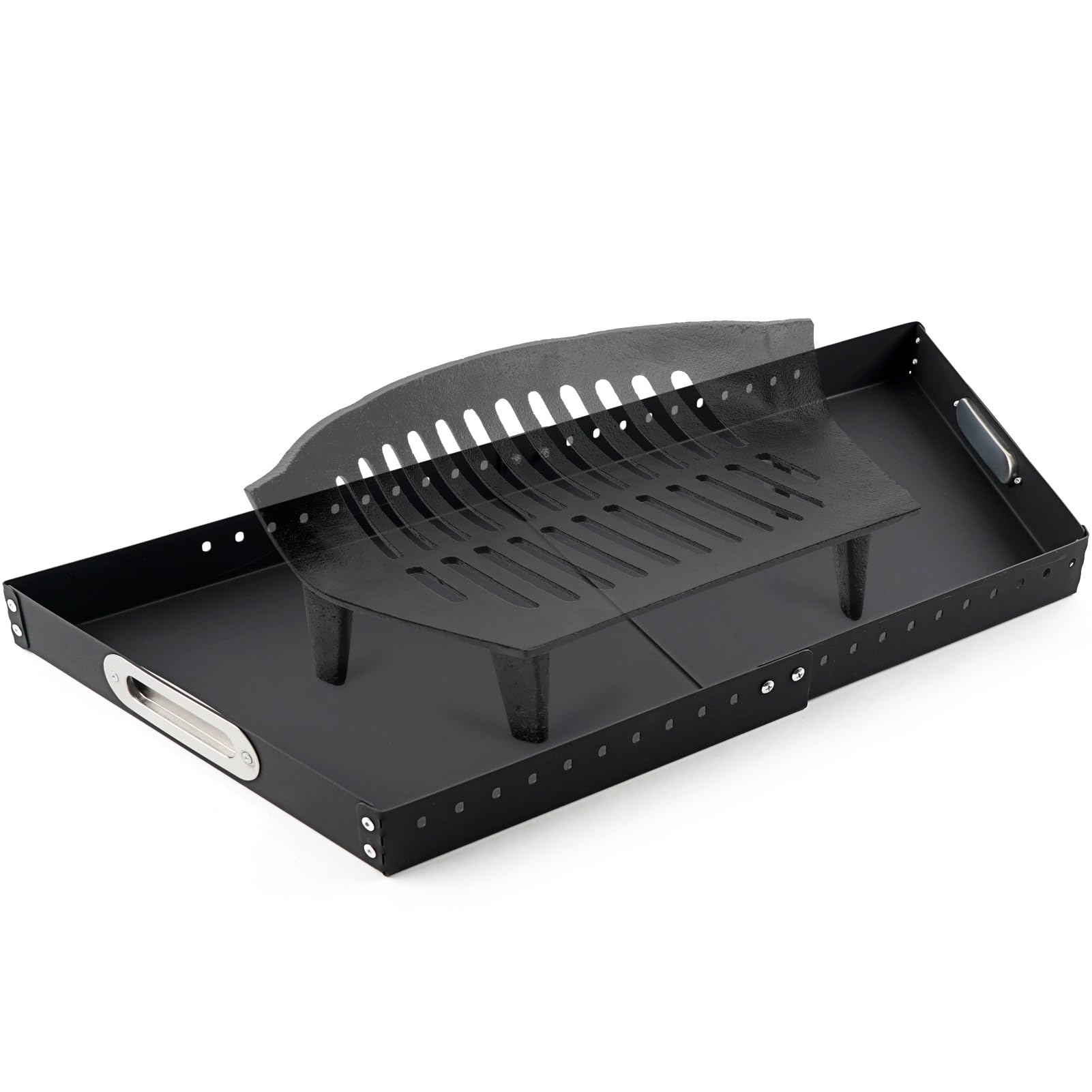 Amazon.com: Adjustable Fireplace Tray for Ash Collection, Expandable ...