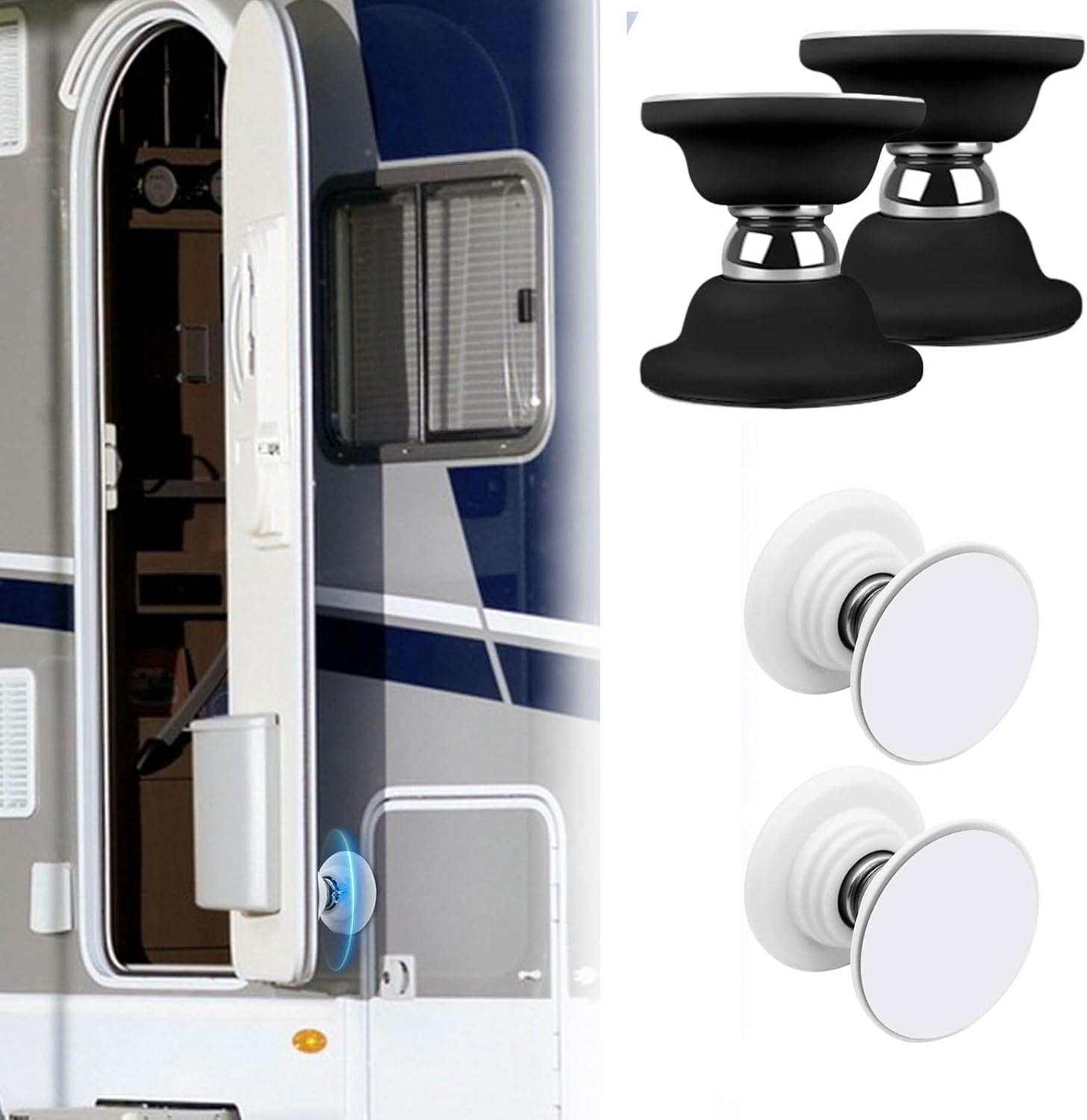 Amazon.com: SUNCARACCL 2 Pack RV Door Holder + 2 Pack Enhanced Camper ...
