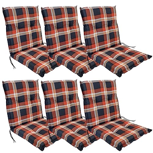 Gartenstuhl Auflagen 6er Set