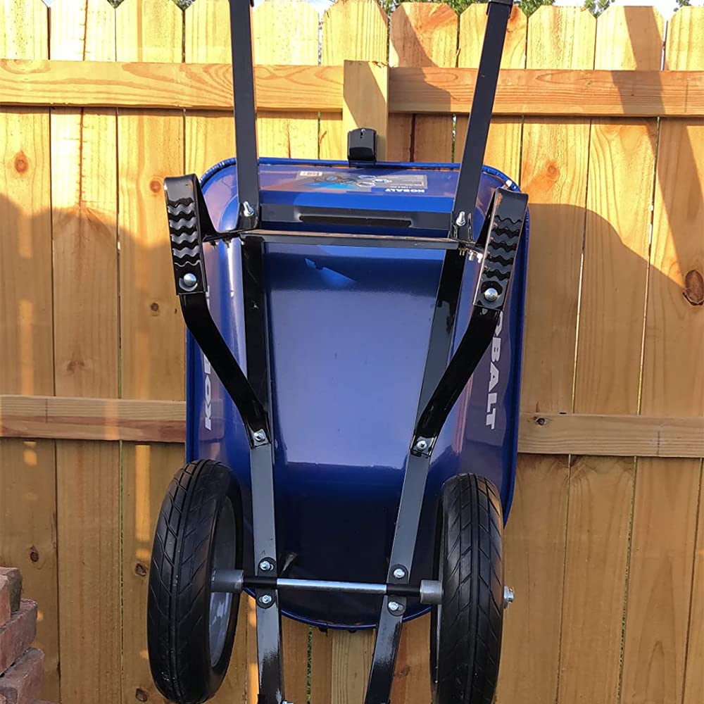 Snapklik.com : Wheelbarrow Holder Heavy Duty Trolley Storage Bracket ...