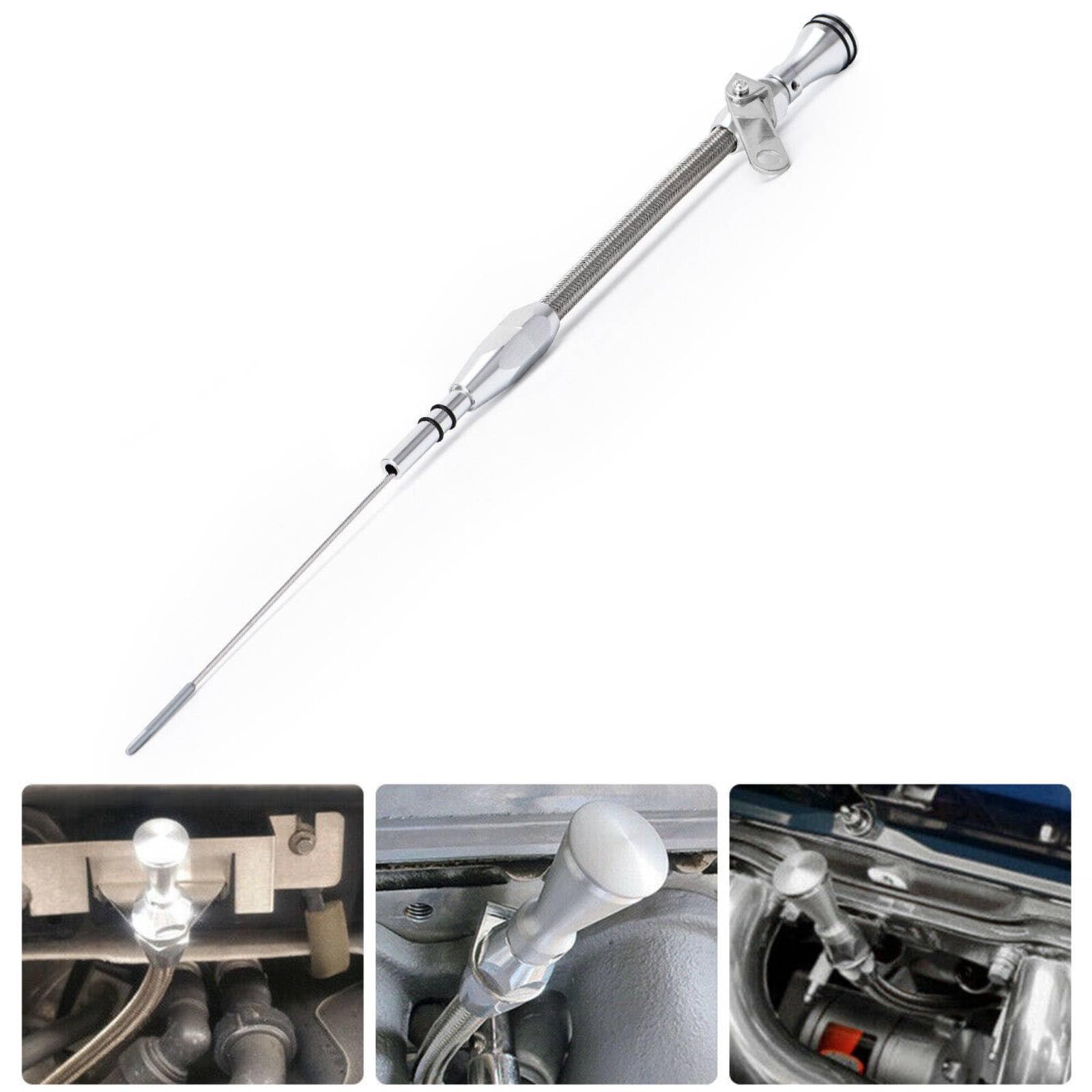 Amazon.com: Jasperautopart Stainless Steel Flexible Engine Oil Dipstick ...
