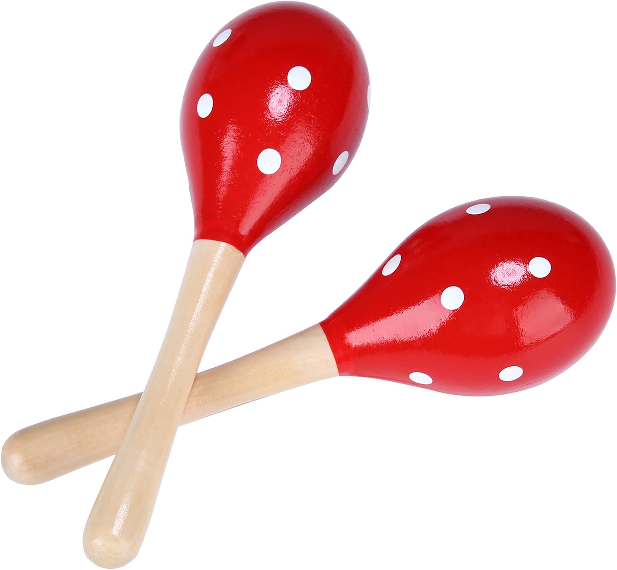 Amazon.com: Maracas, Wooden Rumba Shaker Rattle Hand Percussion Musical ...