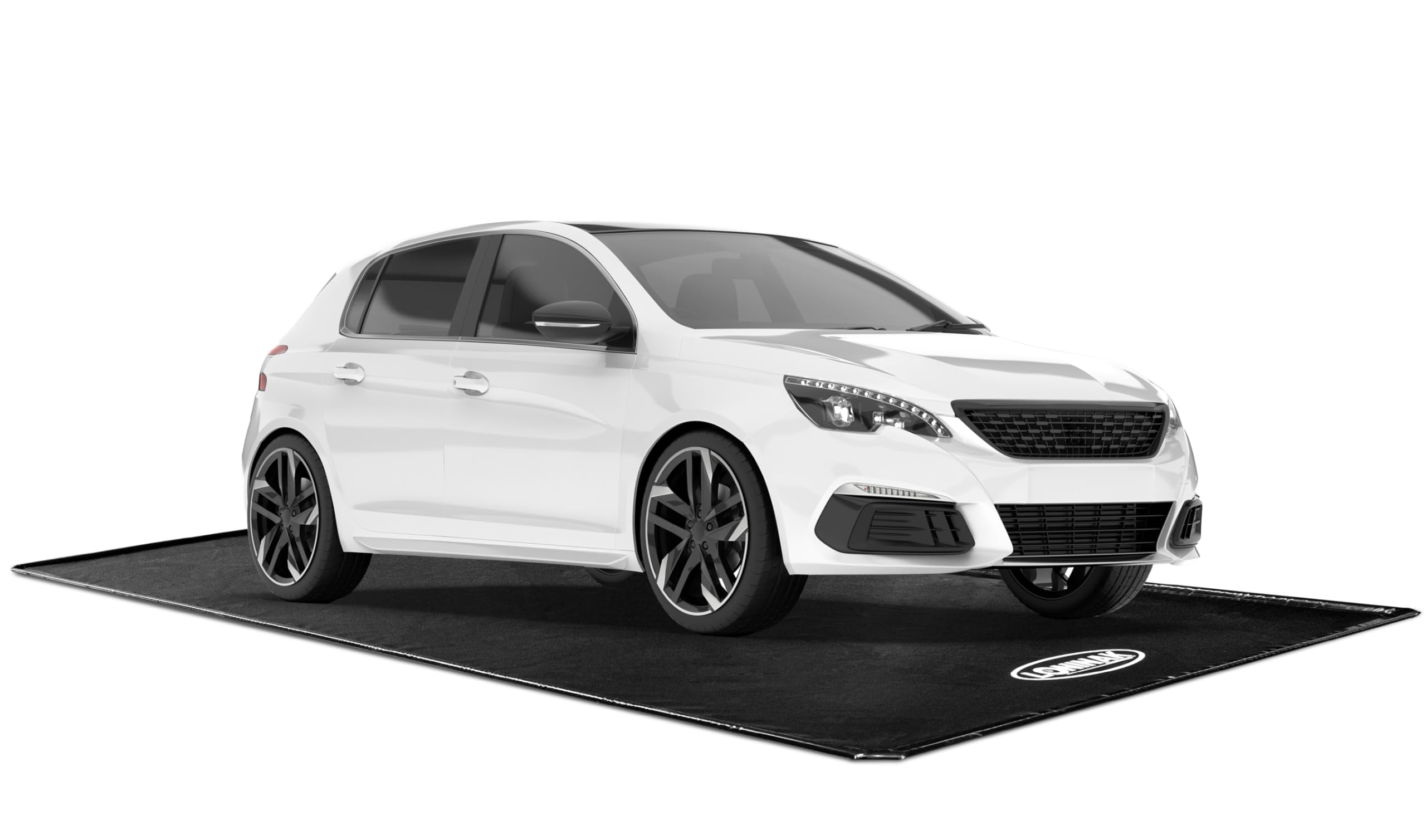 Amazon.com: Loninak Garage Floor Mat 7'9"x16' Garage Containment Mat ...