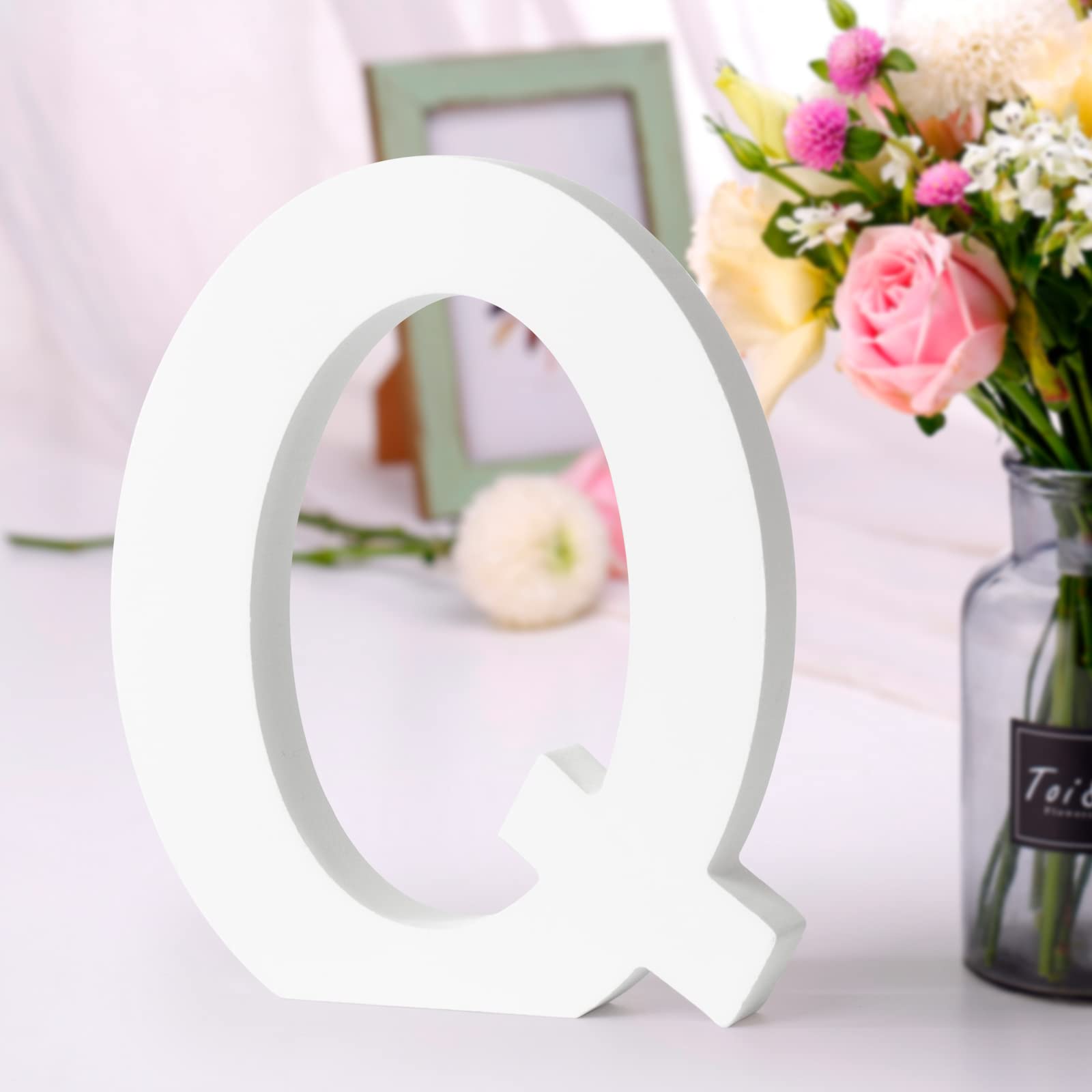 Snapklik.com : Wooden Letters 6 Inch, Unfinished Wood Letters For Wall ...