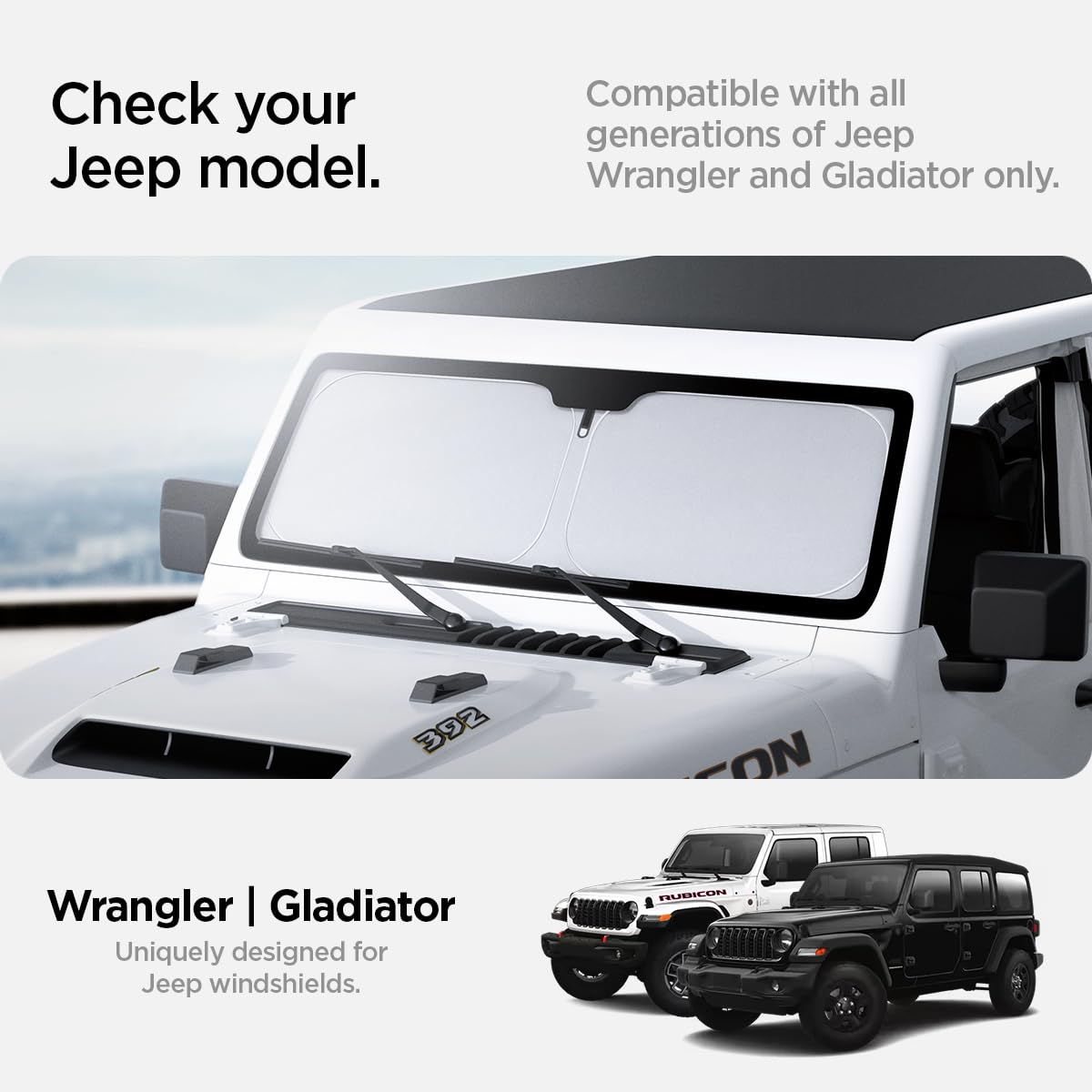 Snapklik.com : Spigen Triple-Coated CryoShade Front Windshield Sunshade