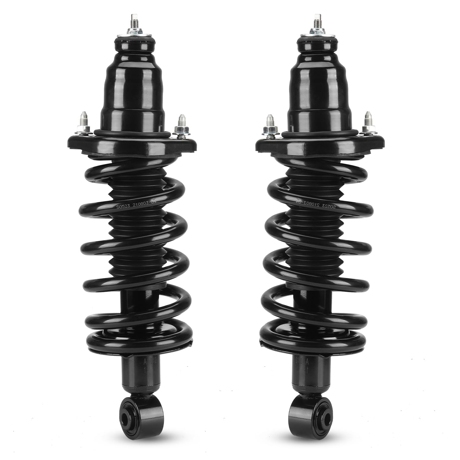 Amazon.com: Rear Left & Right Side Struts w/Coil Springs Shock ...
