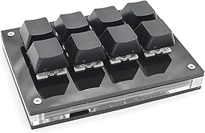 Amazon.com: LICHIFIT 8 Keys Keyboard USB Interface Custom Copy Paste Shortcuts Mini Mechanical ...
