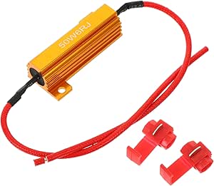 Amazon.com: PLAFOPE Automotive Resistance LED Tail Light Resistor 50w ...