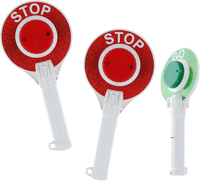 Amazon.com: GIFTEXPRESS Pack of 2, Stop and Go Traffic Light Sign ...