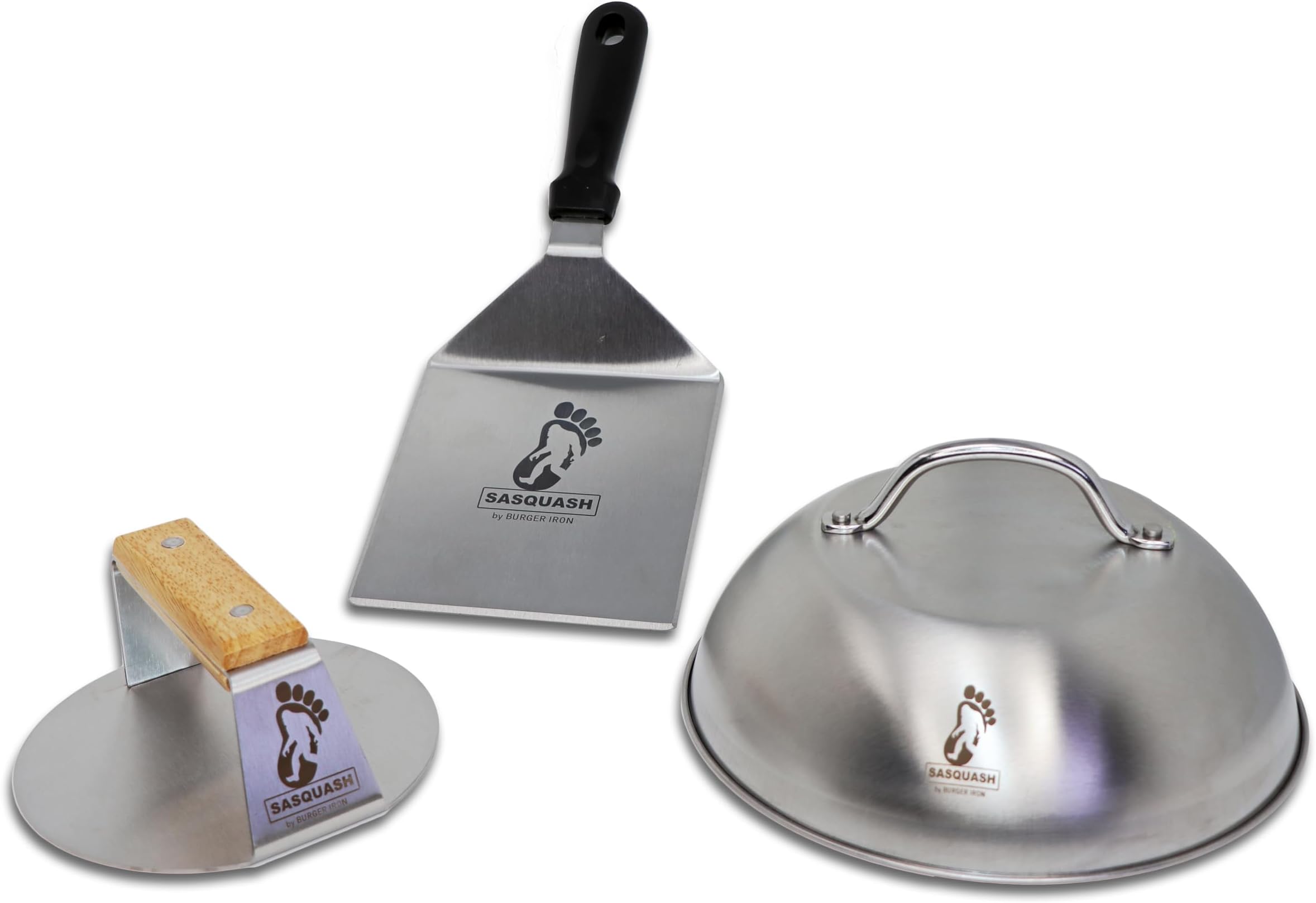 Amazon.com : The Sasquash Burger Press Smashed Burger Griddle Tool ...