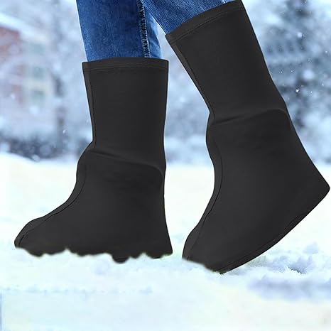 Amazon.com: Reusable Waterproof Shoe Covers - Slip-On Boot Protectors ...