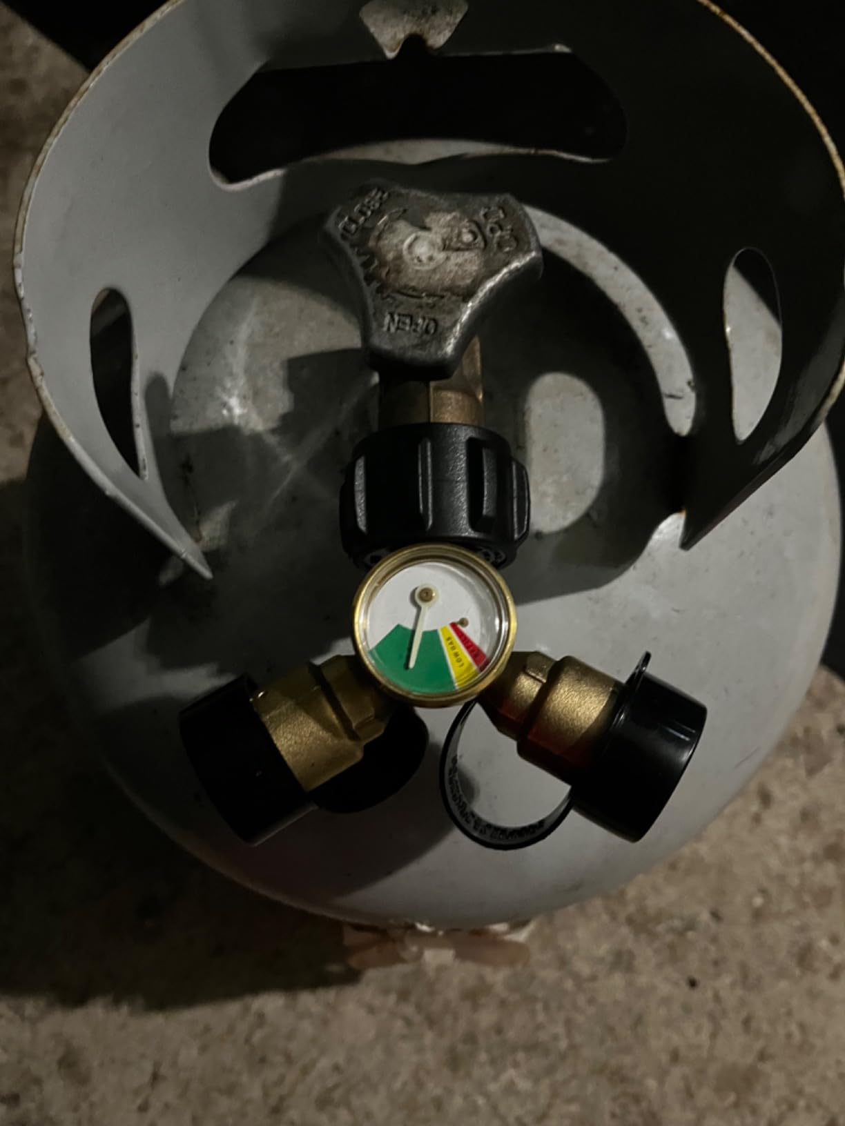 Amazon.com: Tandefio 3 Pcs Propane Y Splitter 2 Way Propane Tank Y ...